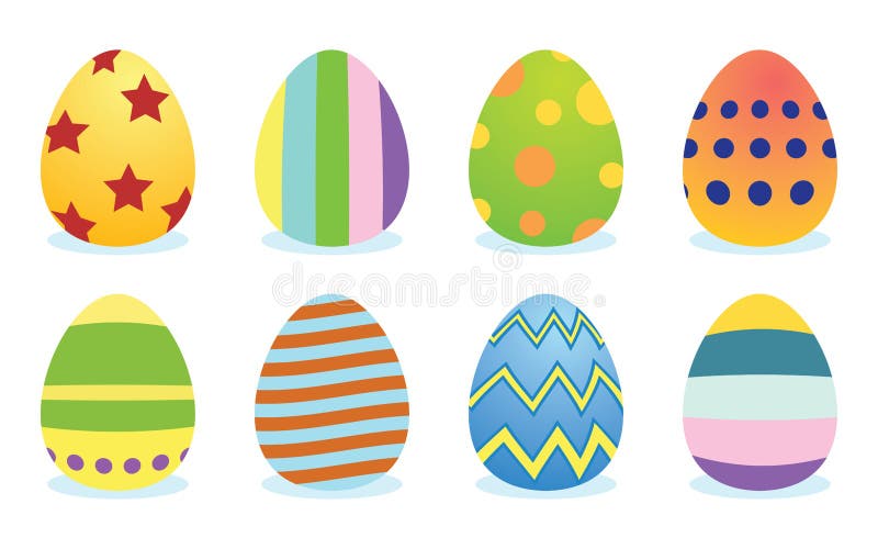 Paasei vector illustratie. Illustration of symbool, pasen - 8573620