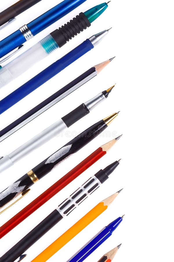 Pennen stock foto. Image of instrument, zaken, voorwerp - 12761504