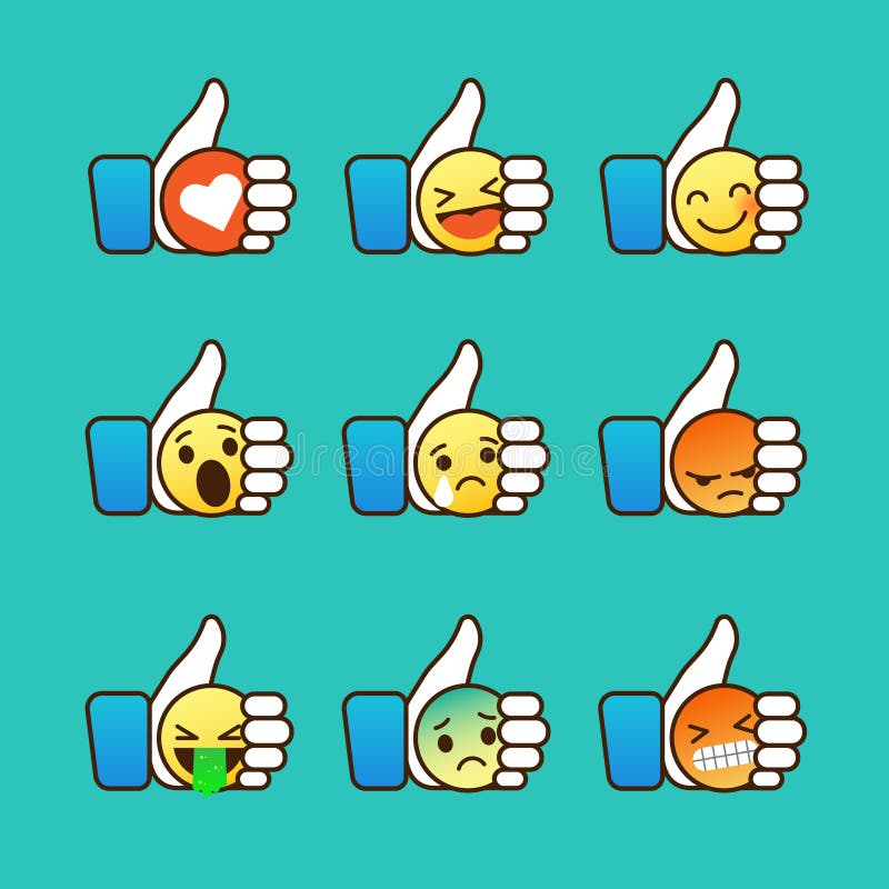 Smiley Duim Omhoog Stock Illustrations, Vectors, & Clipart – (667 Stock ...