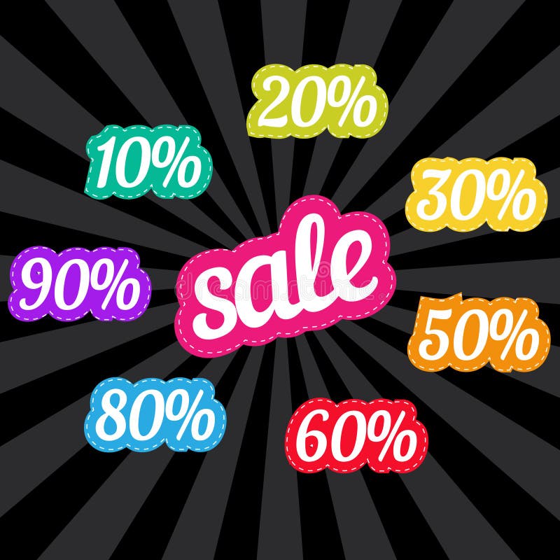 Stickers Zwarte Ster Voor Boodschap Met Korting - Chatlabel Met ...