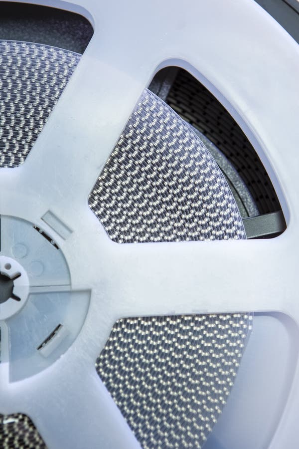 Reel of Electronic SMD Components Placed Together with Different Sizes ...