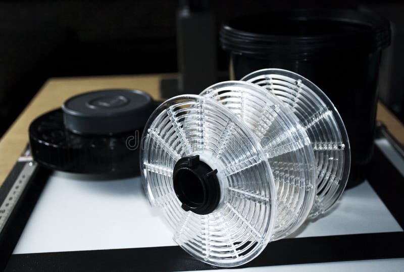 Reel for Processing Negatives Stock Image - Image of developing, film ...