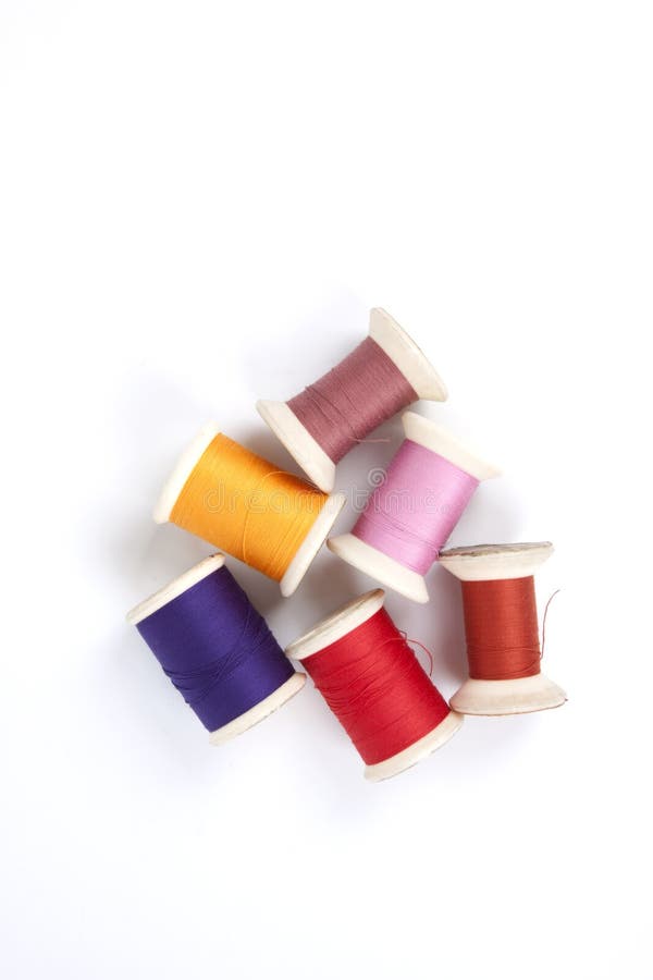 Reel of thread stock image. Image of dressmaking, cotton - 19994467