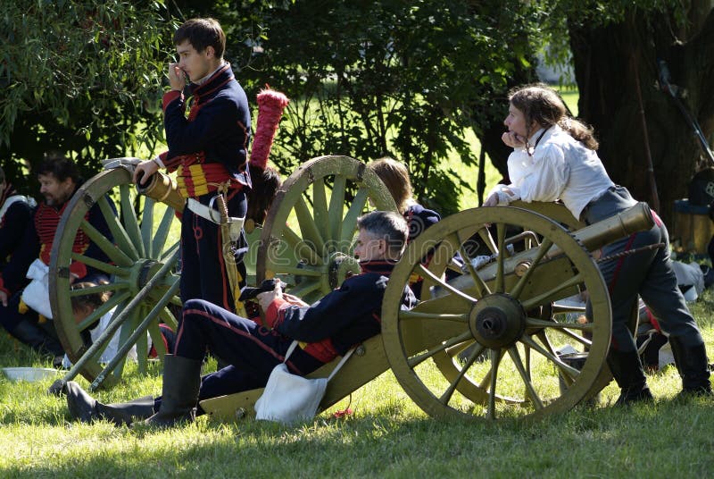 Reenactors editorial photography. Image of reenactors - 18876932