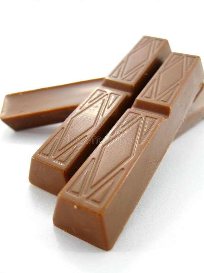 Reep chocolade stock afbeelding. Image of chocolade, brokken - 45372631