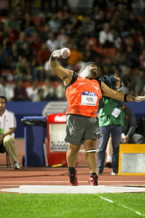 Reese Hoffa shot put editorial photography. Image of winner - 25679147