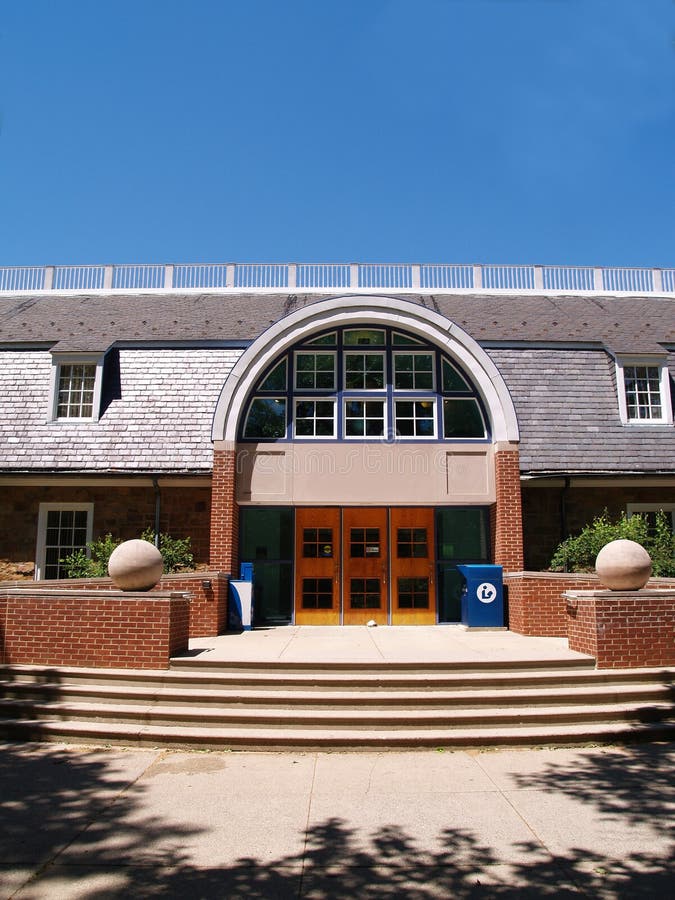 Reeves Library, Moravian College Stock Image - Image of wisdom ...