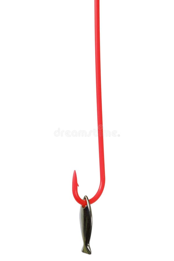 Fish Hook stock image. Image of hook, hanging, trap, sharp - 12916085