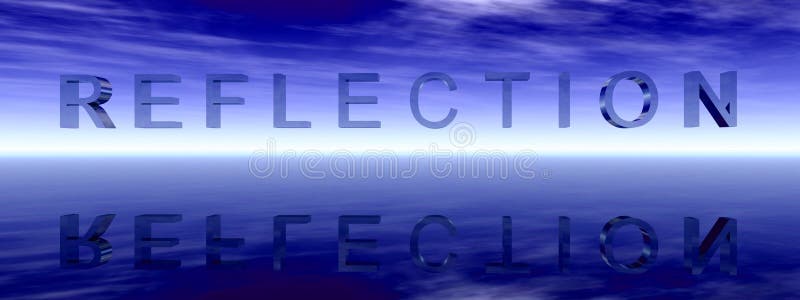 Refection stock illustration. Illustration of atmosphere - 592794