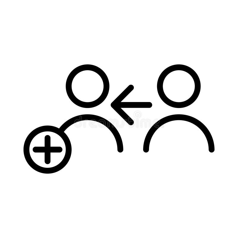 Refer Icon, Vector Illustration Stock Vector - Illustration of ...