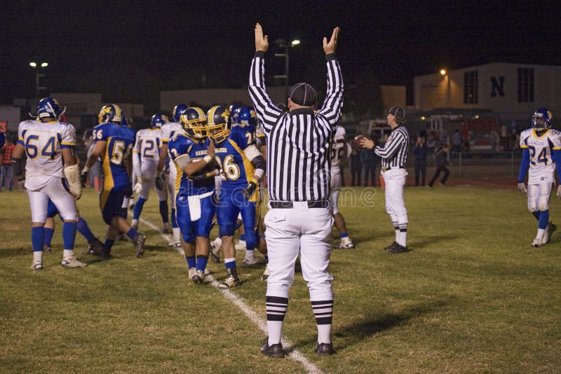 Referee Calling a foul stock photo. Image of displaying - 7113340