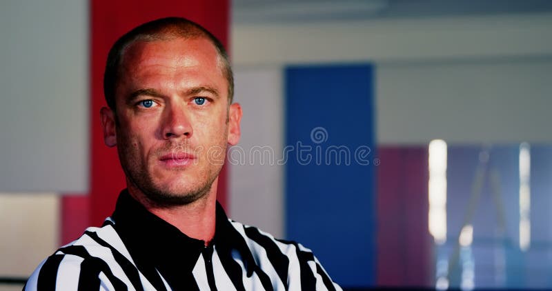 Referee counting numbers stock footage. Video of effort - 98484598