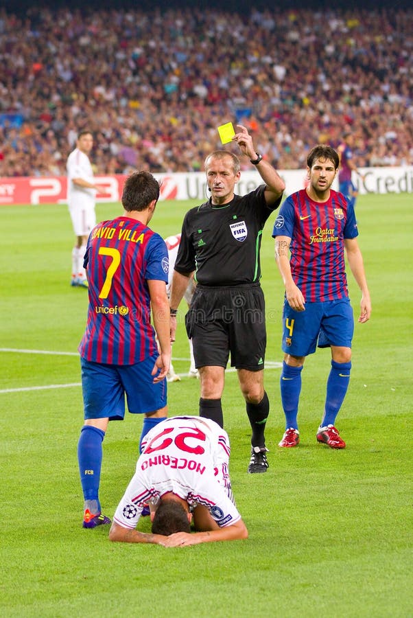 Yellow Card editorial image. Image of show, football - 44472155