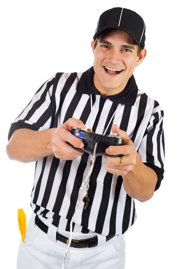 Referee: Counting Money from a Bribe Stock Photo - Image of occupation ...