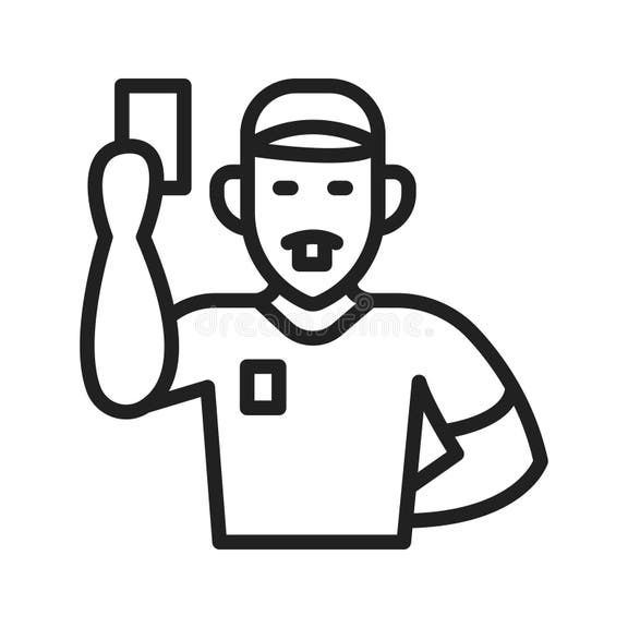 Referee Icon Vector Image. Suitable for Mobile Apps, Web Apps and Print ...