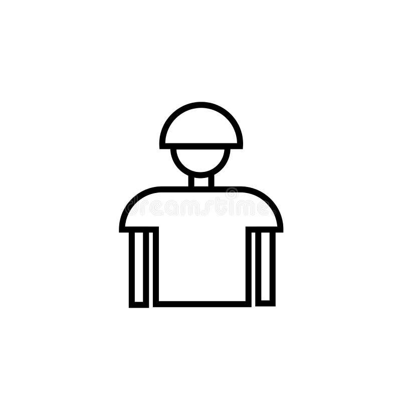 Referee Icon Vector From Basketball Collection. Thin Line Referee ...