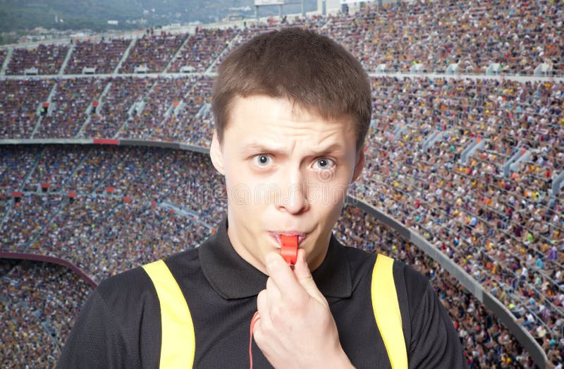 Referee stock photo. Image of championship, judge, involvement - 44249604