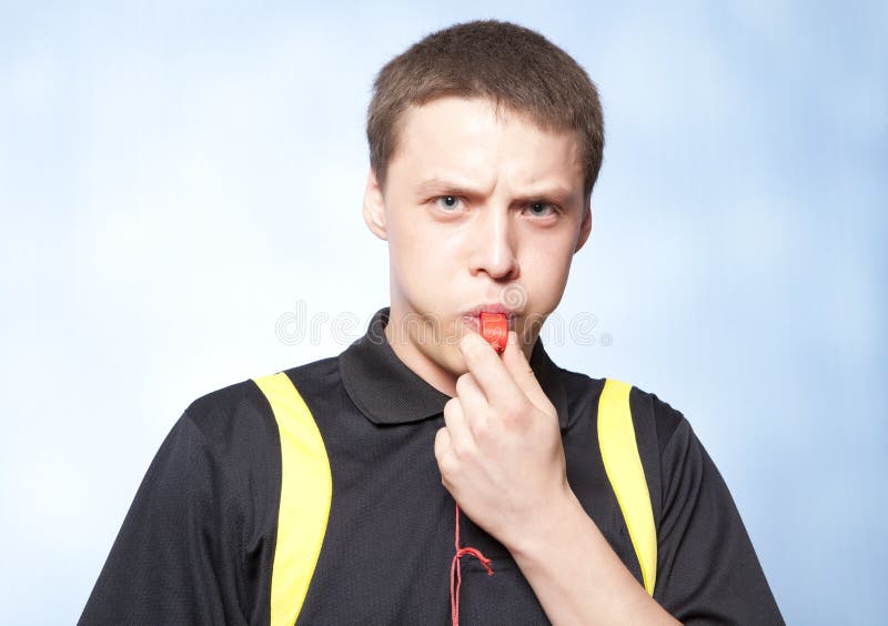 Referee stock photo. Image of championship, judge, involvement - 44249604