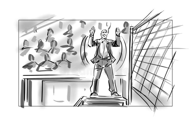 Referee says: out! stock illustration. Illustration of sport - 31316574