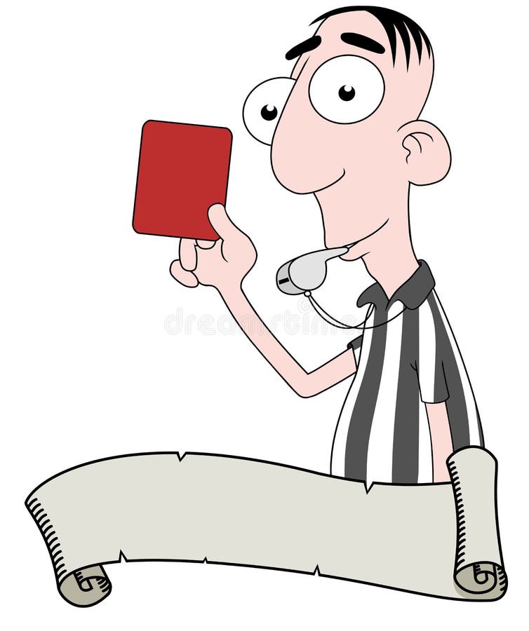 Cartoon Referee Stock Illustrations – 4,800 Cartoon Referee Stock ...