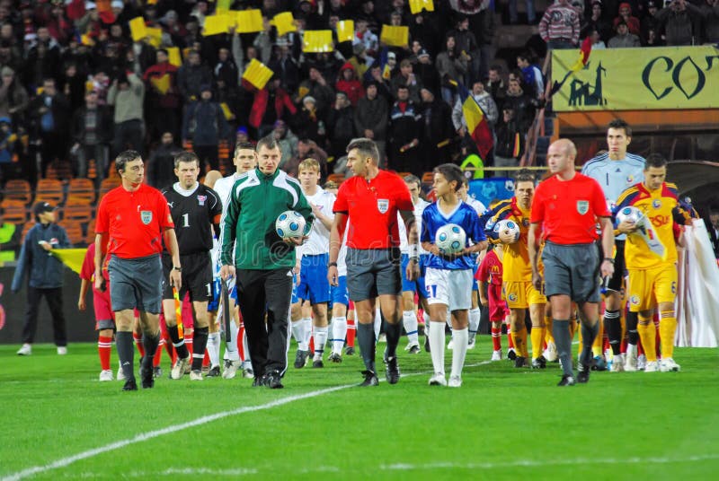Referees team editorial stock photo. Image of games, faroe - 11375943