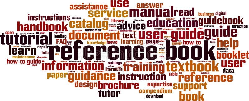 Reference Book Concept. Magnifying Glass with Open Book on Blue ...