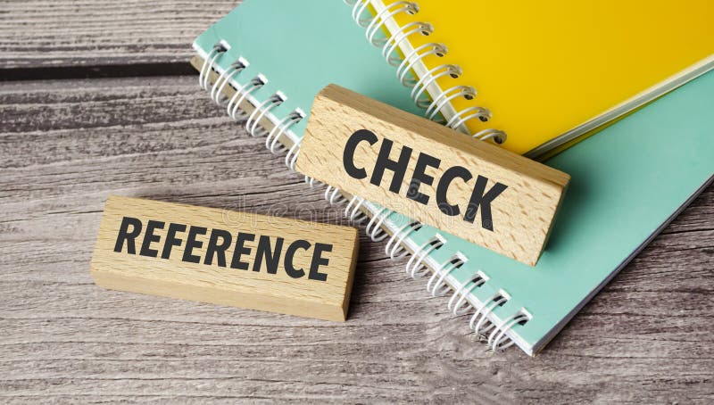 REFERENCE CHECKS Symbol. Concept Words Content is King on Wooden Blocks ...