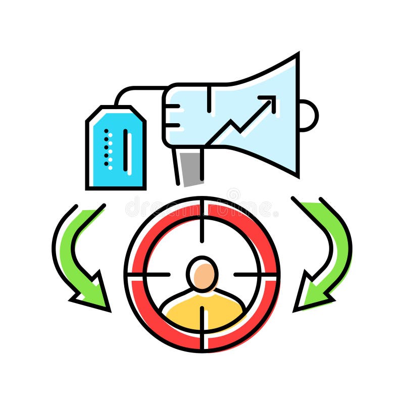 Reference Groups Consumer Behavior Color Icon Vector Illustration Stock ...