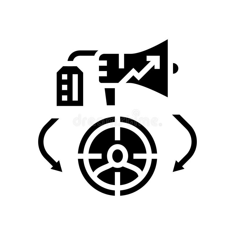 Reference Groups Consumer Behavior Glyph Icon Vector Illustration Stock ...