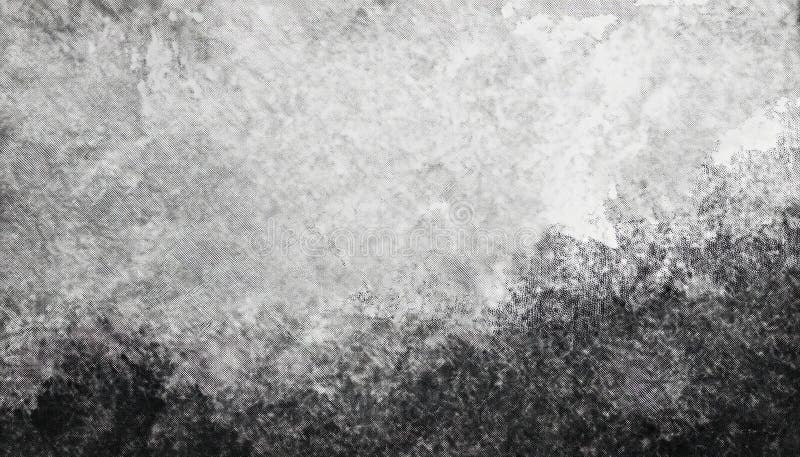Abstract Grunge Black and White Distressed Texture Background. Stock ...