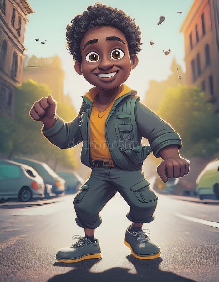 Garbage Man Working Cartoon Stock Illustration - Illustration of ...