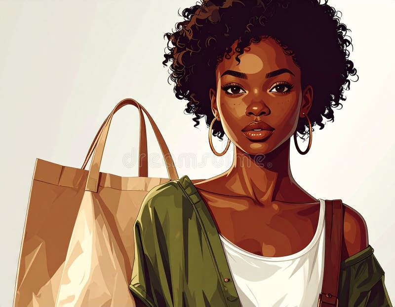 Reference Image 3D Caricature of a Beautiful Woman Wearing a Natural ...