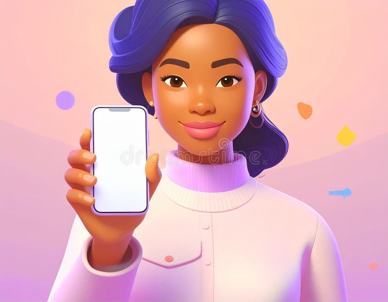 Person Holding Phone Reference Stock Illustrations – 16 Person Holding ...