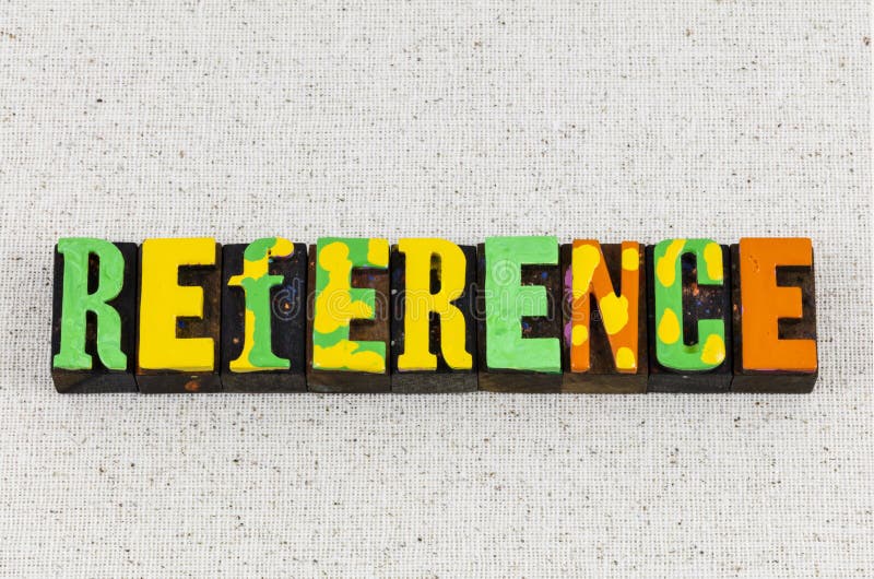 Reference Research Information Business Education Knowledge Stock Image ...