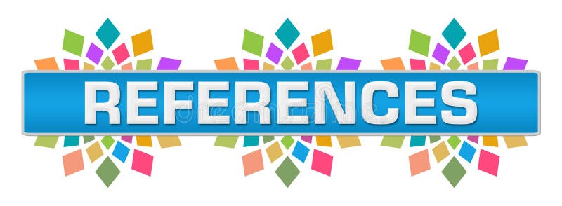 References Colorful Lines Cutout Stock Illustration - Illustration of ...