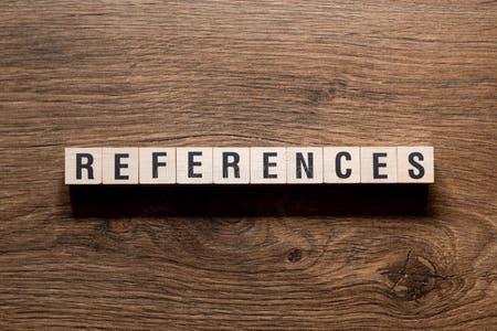 References - Word Concept on Building Blocks, Text Stock Image - Image ...