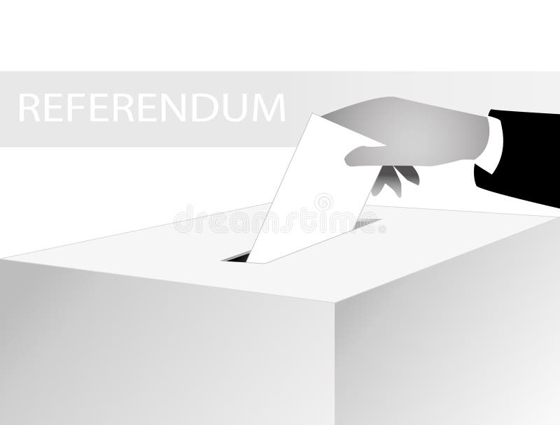 Referendum stock vector. Illustration of listing, candidate - 20848307