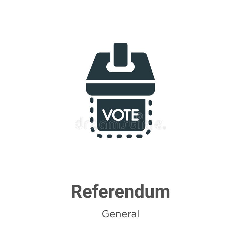 Referendum Icon. Trendy Flat Vector Referendum Icon On White Background ...