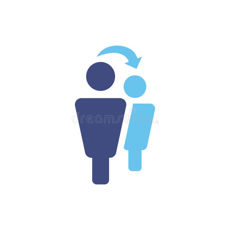 Referral Job Reference Icon with Recommendations, Performance Review ...