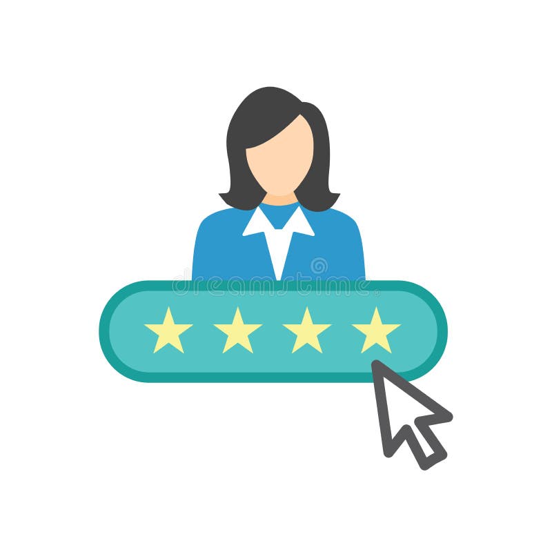 Referral Job Reference Icon with Recommendations, Performance Review ...