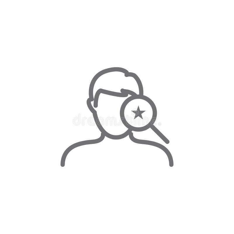 Referral Job Reference Icon with Recommendations, Performance Review ...