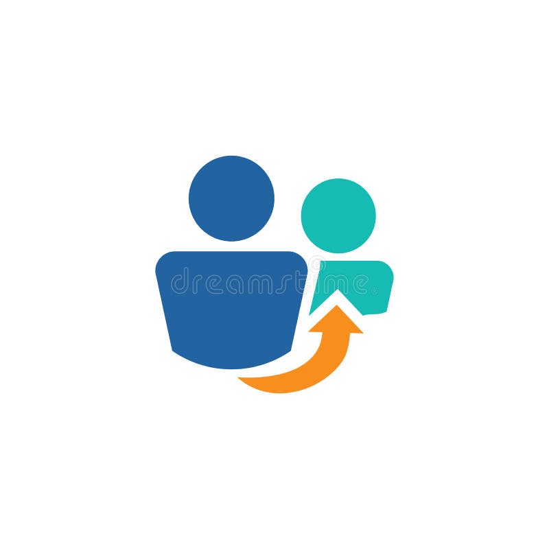 Referral Job Reference Icon with Recommendations, Performance Review ...