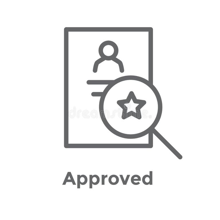 Referral Job Reference Icon with Recommendations, Performance Review ...
