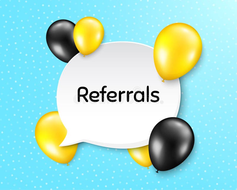 Referrals Symbol. Referral Program Sign. Vector Stock Vector ...