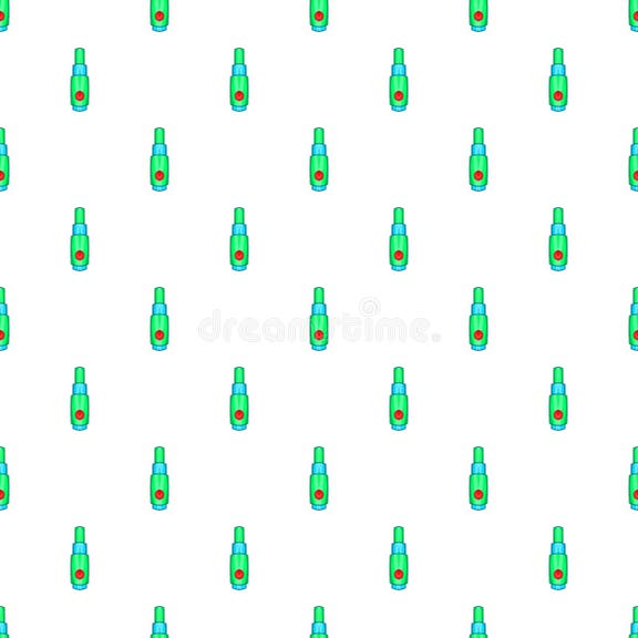 Refill Bottle Pattern, Cartoon Style Stock Vector - Illustration of ...