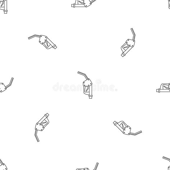 Refill Fuel Pistol Pattern Seamless Vector Stock Vector - Illustration ...
