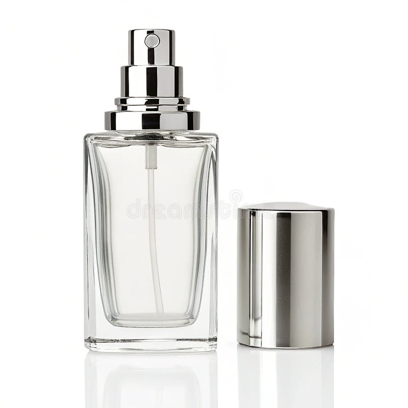 Refillable Perfume Atomizer on White Background Stock Illustration ...