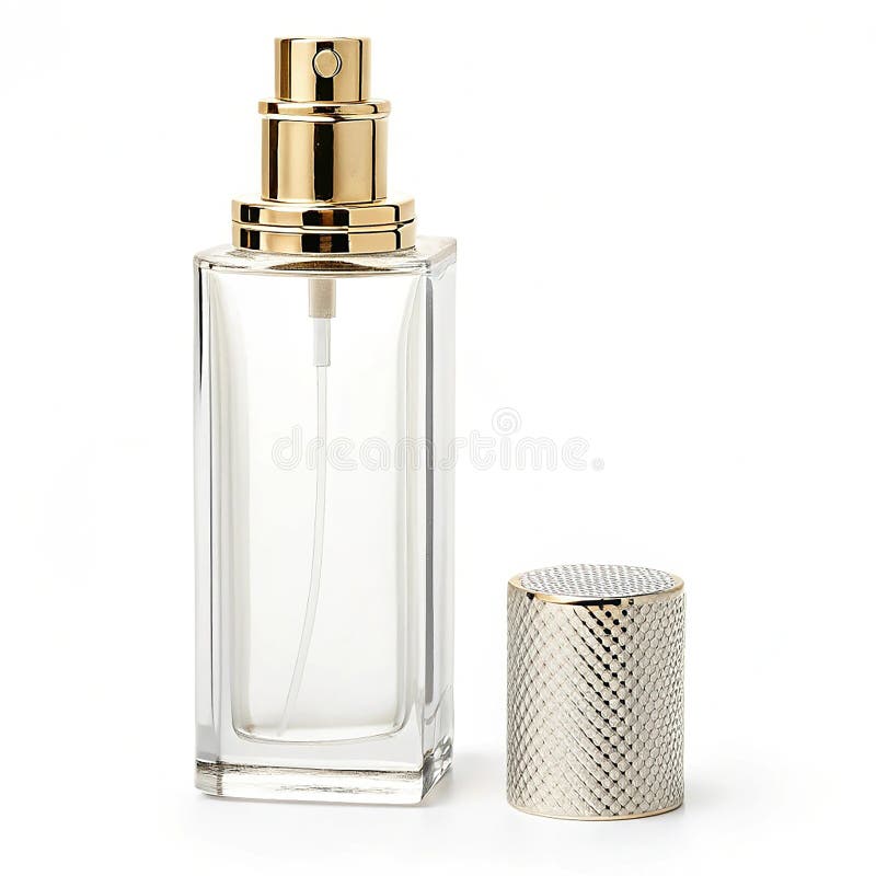 Refillable Perfume Atomizer on White Background Stock Illustration ...