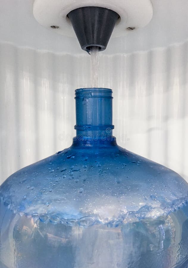 Water Gallon Refill Vending Station Stock Photo - Image of refill ...