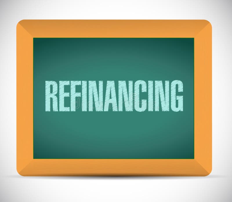Refinancing Board Sign Stock Illustrations – 6 Refinancing Board Sign ...